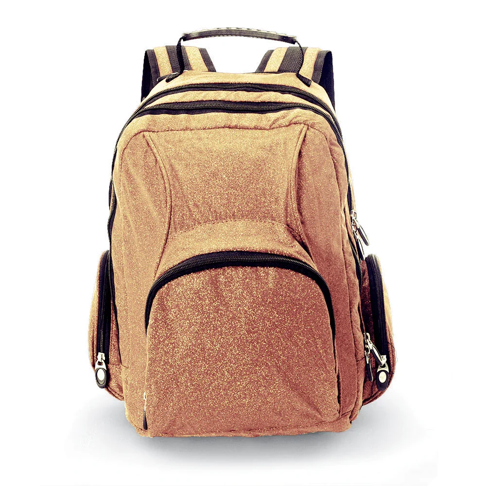 Varsity Glitter Backpack Guld - Nfinity & Varsity Tasker - Cheermeup